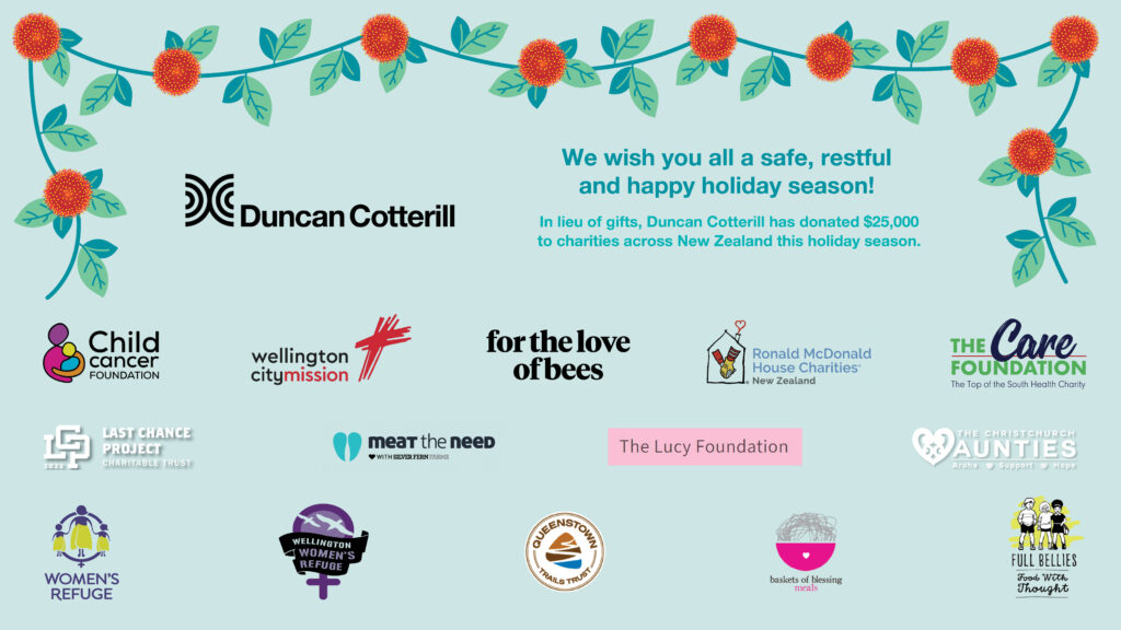 New Zealand Legal News Insights Duncan Cotterill